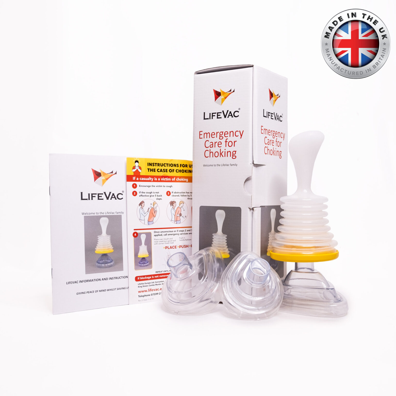 LifeVac Standard Kit - LifeVac Europe Ltd