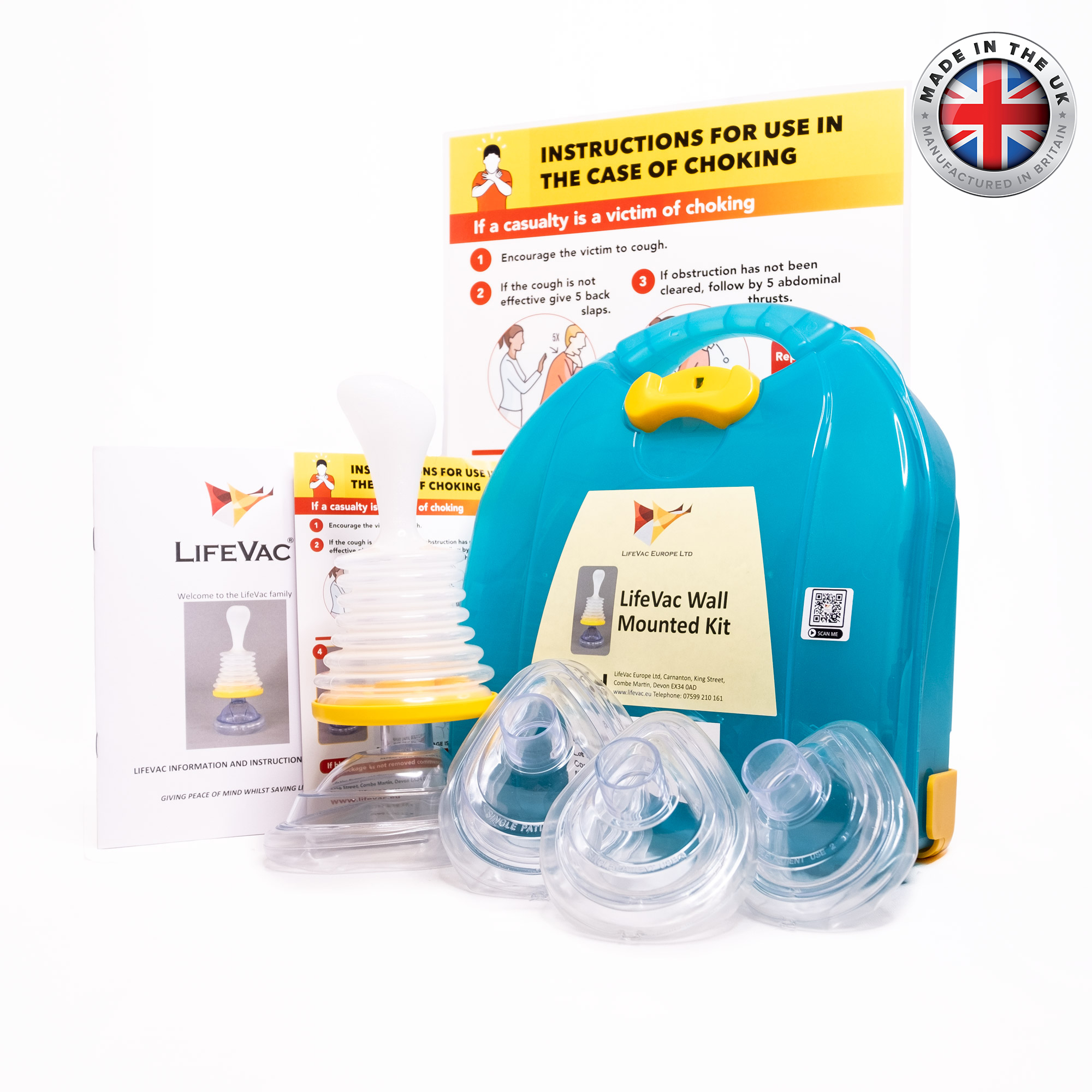 LifeVac wall mounted kit. - LifeVac Europe Ltd
