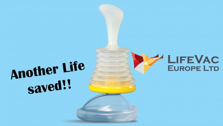 LifeVac registers another life saved in a choking emergency. - LifeVac ...