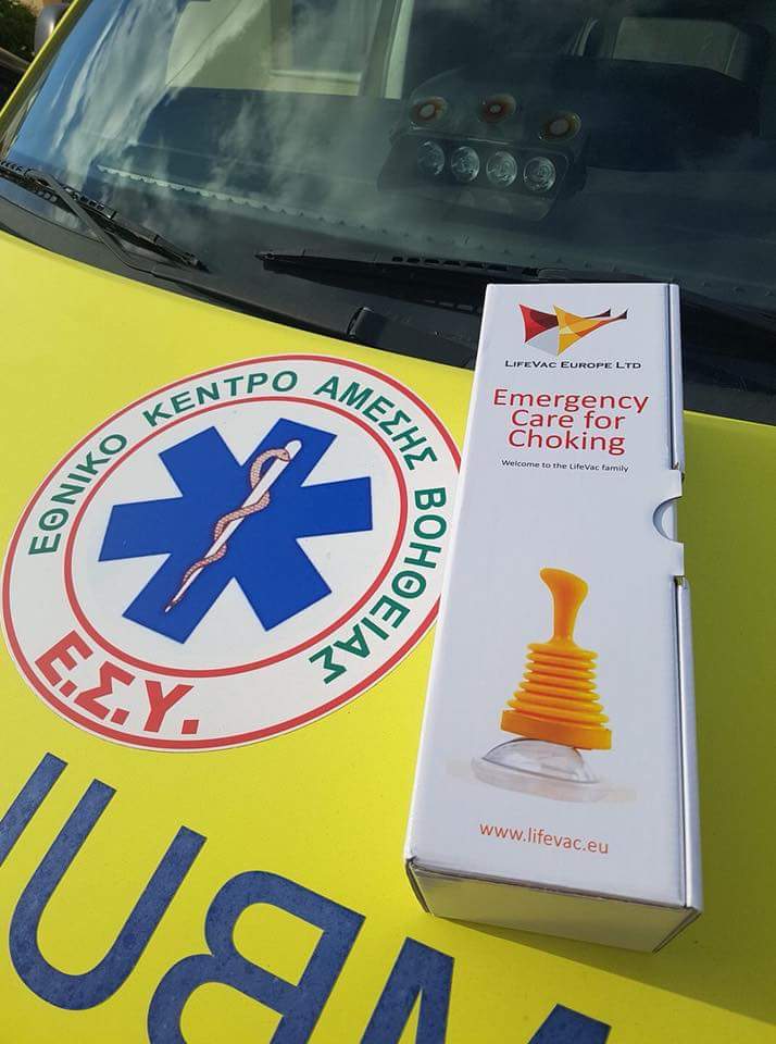 LifeVac saves it's 25th life! - LifeVac Europe Ltd