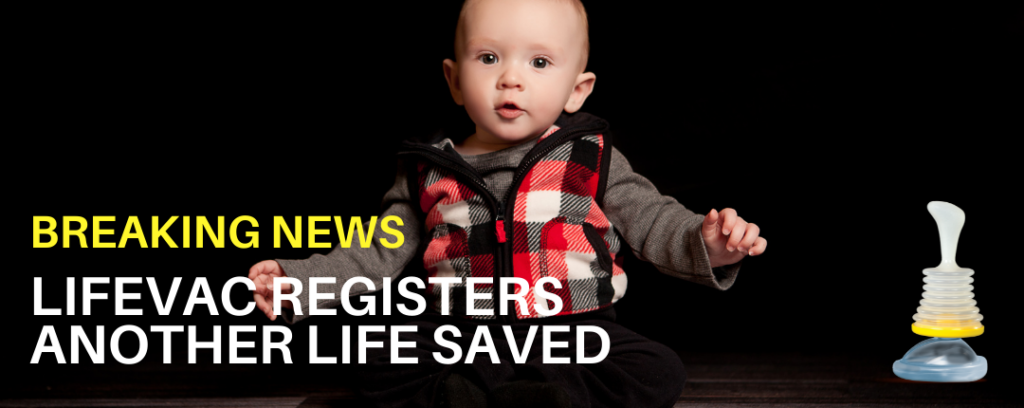 13-Month-Old Chokes on Piece of Plastic and is Saved with LifeVac ...