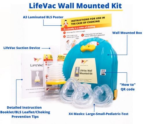 LifeVac Wall Mounted Kit - LifeVac Europe Ltd