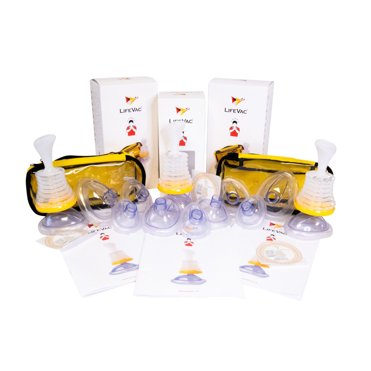 LifeVac Anti-Choking Bundle - 1 Home Kit and 2 Travel Kits - LifeVac ...